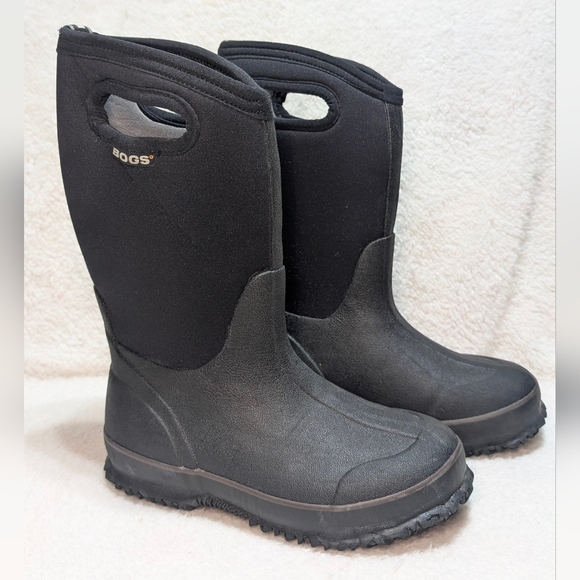 Bogs | Shoes | Bogs Kids Black Waterproof Rain Snow Winter Boots With ...